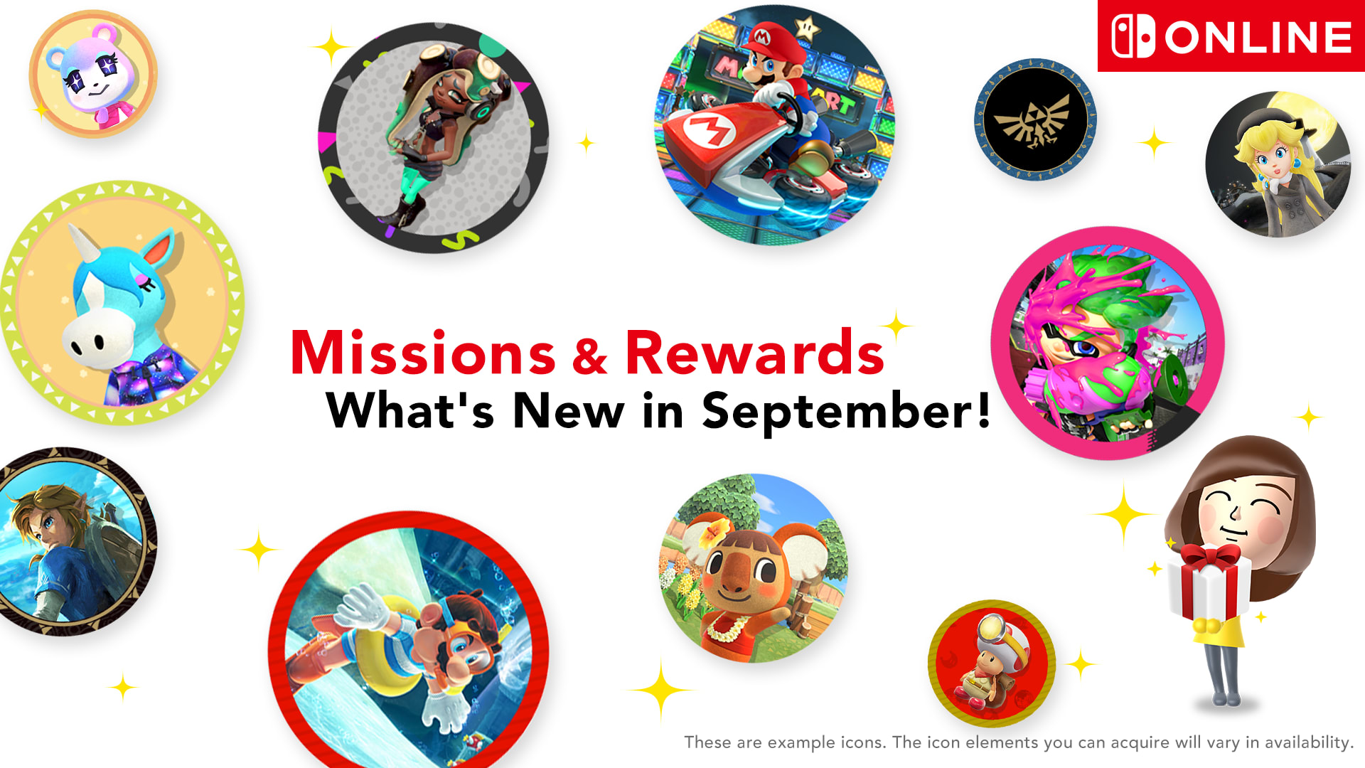 Missions and Rewards: What's New in September! - Nintendo